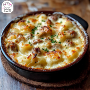 Gratin de Coquillettes à la Raclette et Viande Hachée – Cuisine Creatif